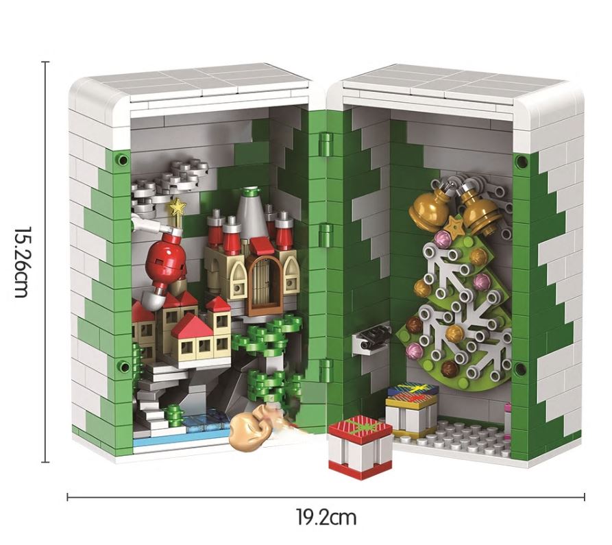 Christmas Tree Gift Box Bricks/Blocks Set 452pcs - Build your own joy ...